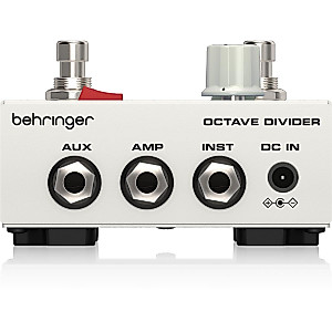 Behringer Guitar Octave Effect Pedal, Silver Divider