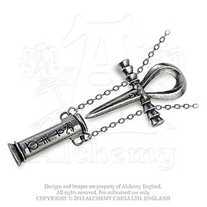 Alchemy Gothic Ankh Of The Dead Pendant