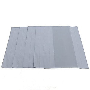 WOQLIBE 4 Tiers Bookcase, Storage Rack Display Bookshelf for Storing Books, Toys, Clothes and Snacks, Open Waterproof Metal Large Space Corner Stand- Solid Organizer for Kitchen, Living Room, Bedroom