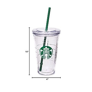Starbucks Grande Insulated Travel Tumbler 16 OZ Double Wall Acrylic 2 Pack Set