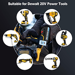 Nicetoro Replacement Battery for Dewalt 20V Battery 3.0Ah, Compatible with Dewalt DCB203 DCD/DCF/DCG Series Lithium Ion Batteries