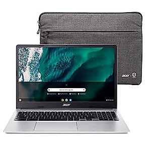 Acer Chromebook 315 Laptop | Intel Celeron N5100 | 15.6" Full HD IPS Display | Intel UHD Graphics | 8GB LPDDR4X | 64GB eMMC | Wi-Fi 6 | DTS Audio | Chrome OS | CB315-4H-C6MH