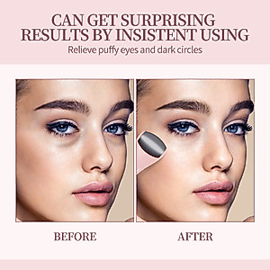 Eye Roller for Puffy Eyes and Dark Circles, Mini Ice Roller Face Roller Skin Care for Relieving Wrinkles, Puffiness, Pores, Pain