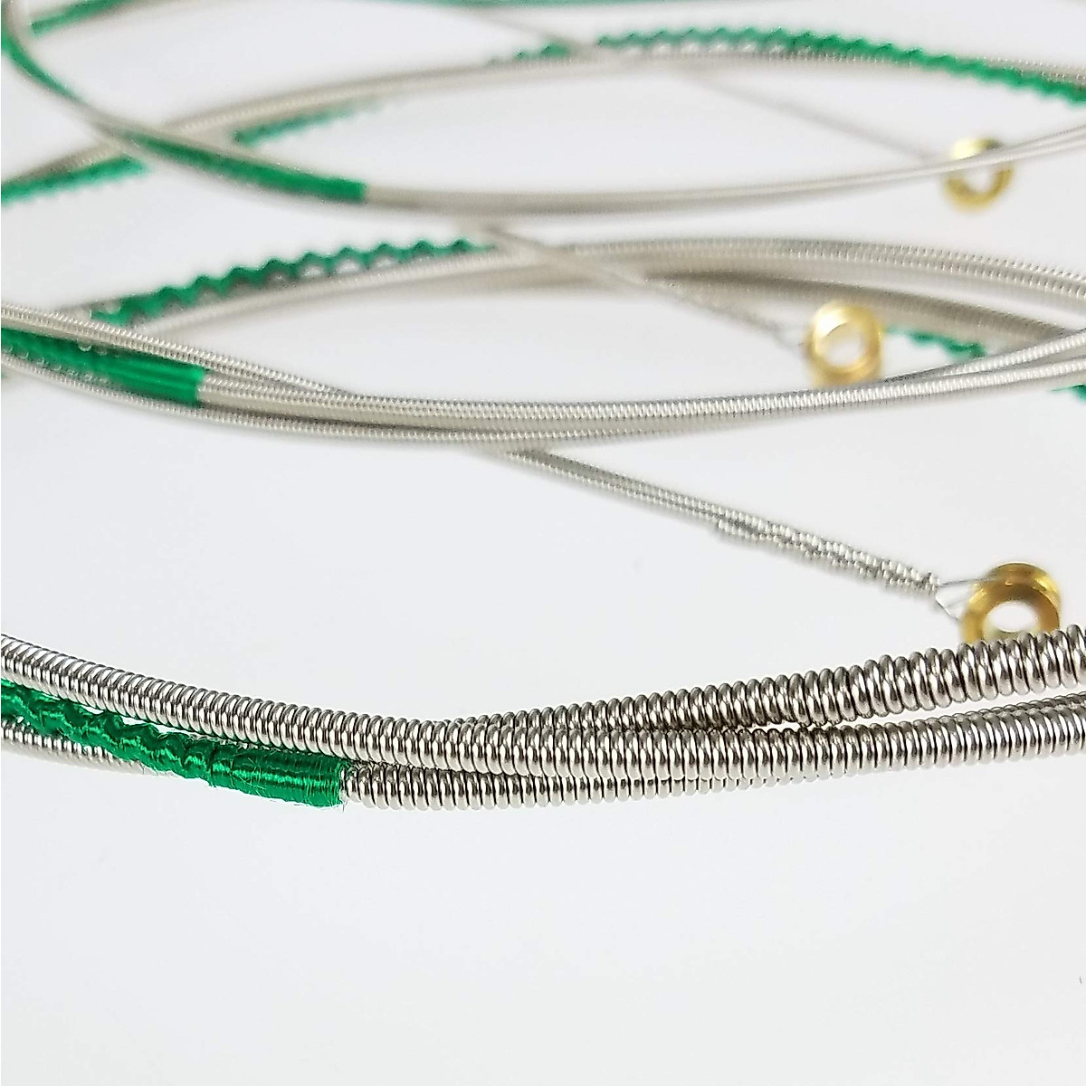 GHS Strings GHS Short Scale Balanced Nickels 4 Bass Strings Medium Gauge, 44-106, (32.75" Winding) (4700)