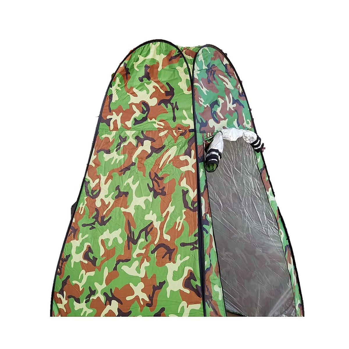 BookishBunny Camouflage Portable Camping Toilet Privacy Shower Changing Room Pop up Tent (Camo)
