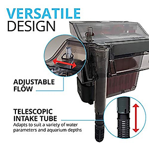 Fluval C2 Power Filter, Fish Tank Filter for Aquariums up to 30 Gal.
