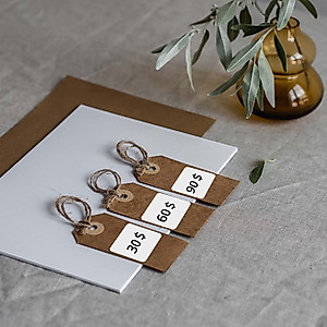 L LIKED 10 Rolls Compatible with DYMO 30332 Square Labels 1" x 1" Multipurpose Replacement Labels for LW 450, 450 Turbo, 4XL (750 Labels/Roll) (10 Rolls)