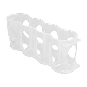 Can Storage Box, Transparent Drink Organizer Reusable Can Drink Storage Holder Organizer with Handle Space Saving for Refrigerator Cabinets