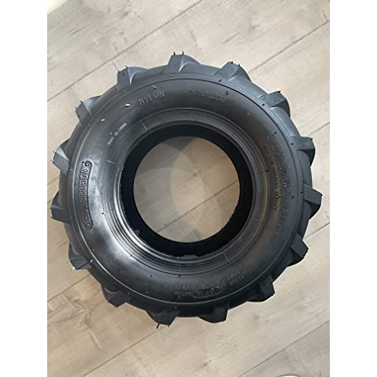 2 NEW HORSESHOE 16x6.50-8 Super Lug Pattern w/18 Pairs of Herring Bone for Ditch Witch Trencher AG Farm Tractor Ridding Lawn Mower Tires Tubeless 16 650 8 ATV1 T148 166508