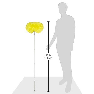 Estilo Ceiling Fan Duster - Long Ceiling Fan Cleaner Duster | Removable & Washable, Extendable up to 47” with Detachable Microfiber Head |Feather Dusters for Cleaning |Duster with Extension Pole
