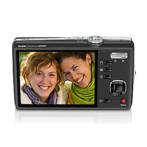 Kodak Easyshare M380 Digital Camera (Black)