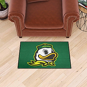 FANMATS 36485: Oregon Ducks Starter Mat Accent Rug - 19in. x 30in.