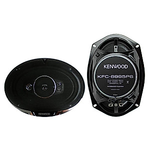 Kenwood KFC-6995PS 125W 6" x 9" 5-Way Performance Series Flush Mount Coaxial Speakers, Set of 2
