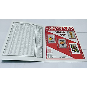 PANINI World Cup Spain España 82 Album Players Images Printed Mundial Copa del Mundo