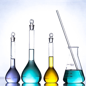 MECCANIXITY 3.3 Borosilicate Glass Stick 7.87" Length 6mm Dia Stir Rod Mixing Tools with Both Ends Round for Lab Kitchen Science 10Pcs