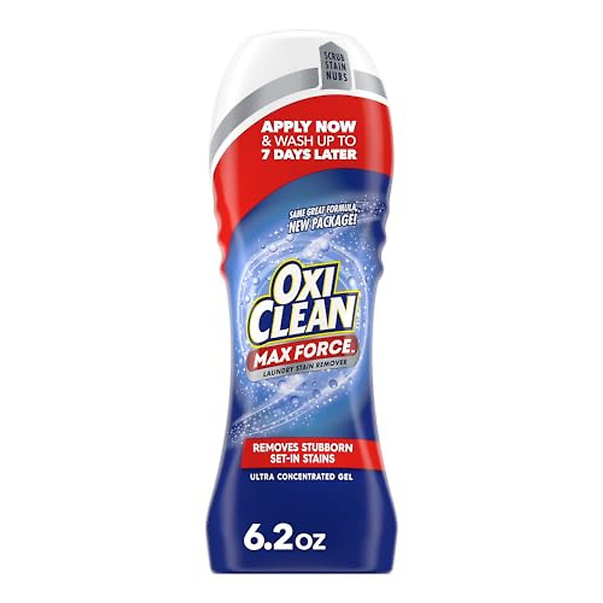 OxiClean Max Force Laundry Stain Remover Gel Stick, 6.2 fl oz