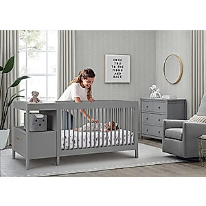 Delta Children Crib and Changer Changing Pad and Cover, White