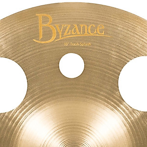 Meinl Cymbals Byzance 10" Vintage Trash Splash — Made in Turkey — Hand Hammered B20 Bronze, 2-Year Warranty, B10TRS, inch