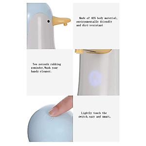 Refillable Liquid Hand Soap Dispenser Automatic Rechargeable Foaming Soap Dispenser, Touchless Hand Free Soap Sensor Dispenser with usb charging for Kitchen, Bathroom, Office & Hotel Bottles Dispenser