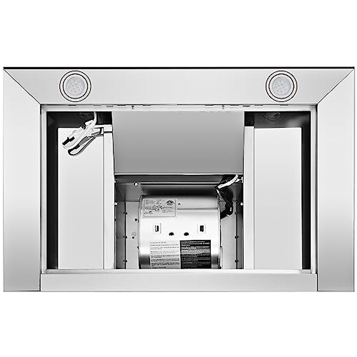 Blue Ocean 30" RHKE3 Stainless Steel Wall Mount Kitchen Range Hood | 760 CFM | LED Lights | PRO PERFORMANCE | LED Touch Panel w/Digital Clock | Ducted/Ductless Convertible Duct