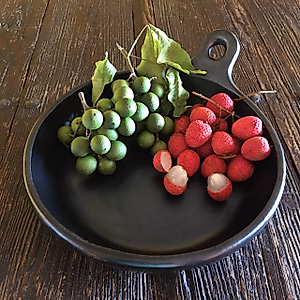 Ancient Cookware, Clay Chamba Saute Pan, Medium, 48 Ounces