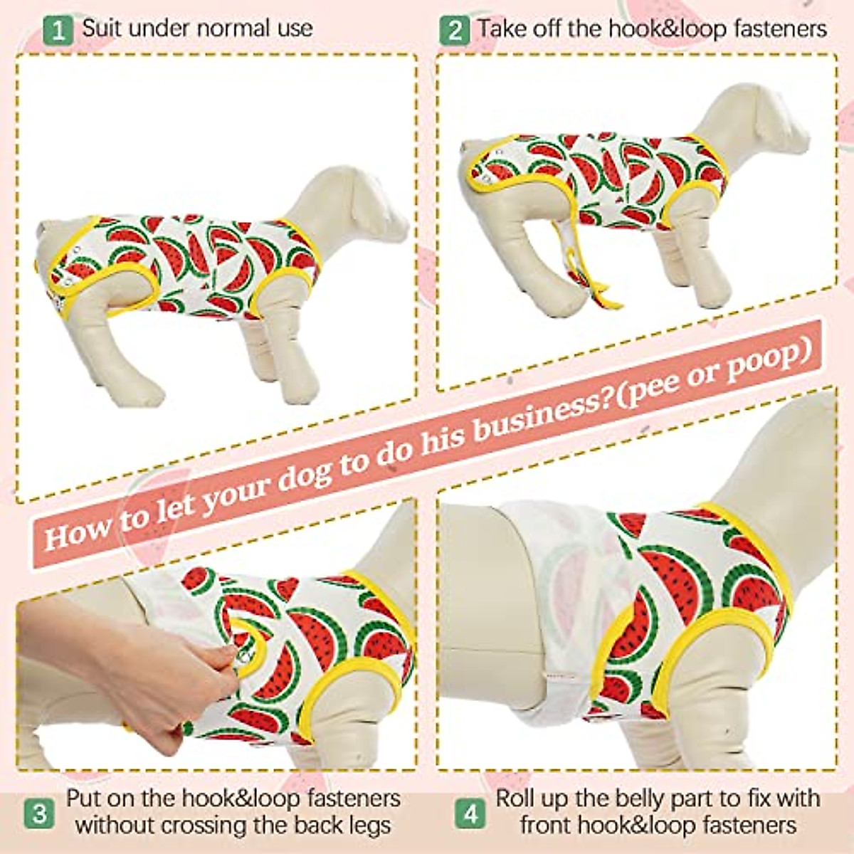 Bonaweite Dog Recovery Suit After Surgery, Pet Professional Surgical Shirt for Male Female Dogs Abdominal Wounds Bandage, Substitute E-Collar & Cone, Post-Operative Puppy Cat Onesies Snugly Vest