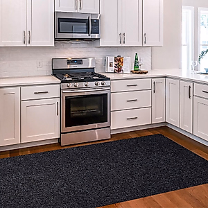 Aminana Custom Sizes Runner Rug 2ft x 6ft Indoor Outdoor Utility Carpet Runner,Area Rugs with Non-Slip Rubber Backing for Hallway Kitchen Entryway Balcony Garage Stair Laundry Room Bathroom