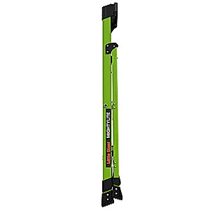 Little Giant Ladders, MightyLite, M4, 4 ft Stepladder, Ground Cue, Fiberglass, Type IAA, 375 lbs weight rating, Green, (15384-001)