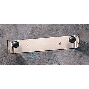 Prodyne Under Cabinet Paper Towel Holder, Silver and Black