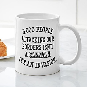 CafePress Caravan Invasion Ceramic Coffee Mug, Tea Cup 11 oz