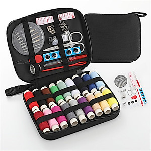 IRDFWH Handbag Portable Needle and Thread Box Set Home Sewing Bag Sewing Tool Needle and Thread Bag