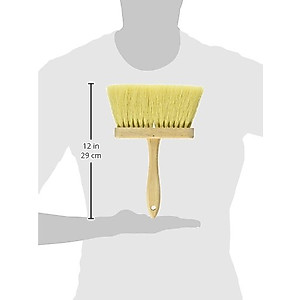 DQB Industries 11943 Dqb Masonry Brush, 6-1/2 in L, Tampico Colored Poly/Synthetic Bristle Trim, 6-1/2In