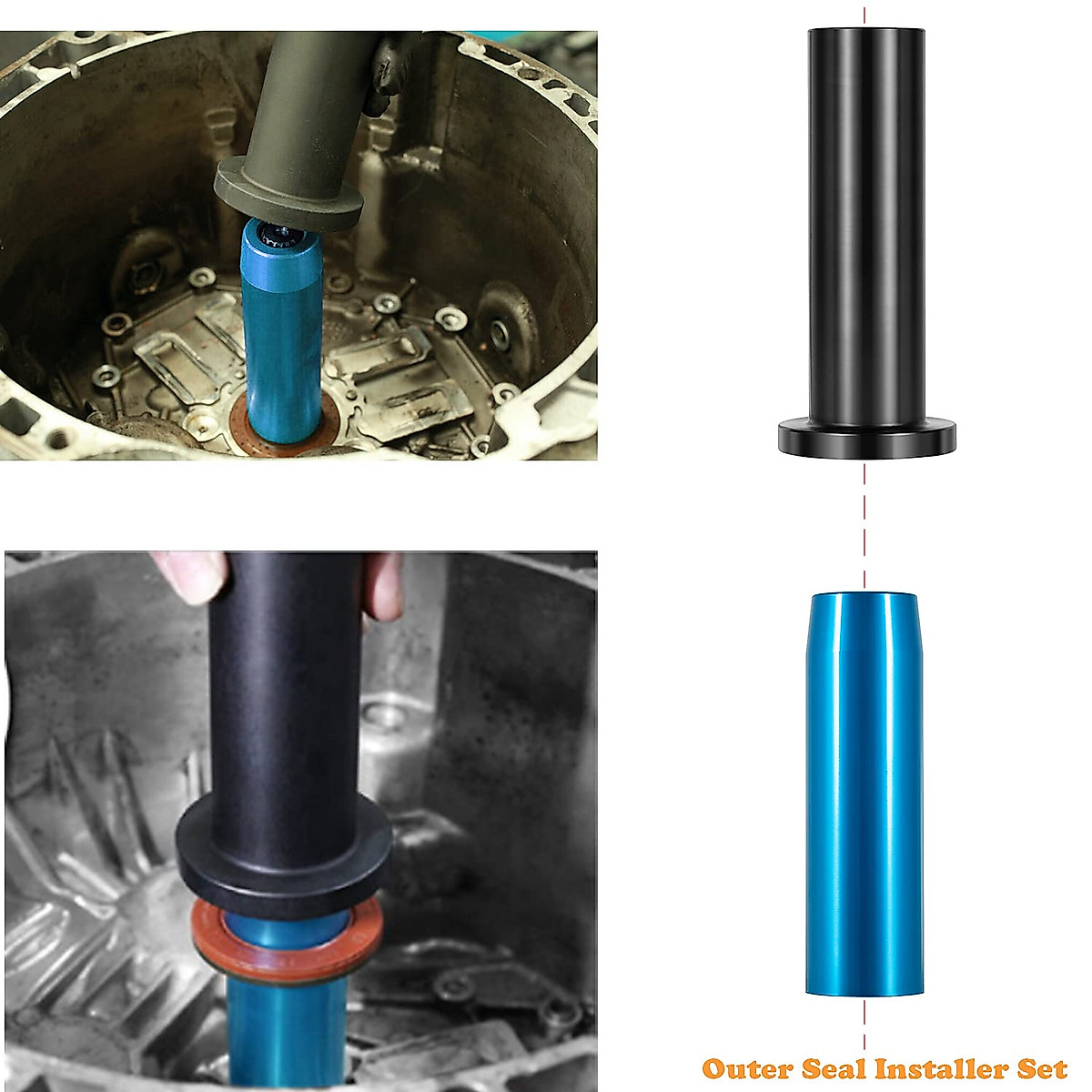 DPS6 6 Speed Dry Dual Clutch Transmission Oil Seal Removal & Installer Compatible with Ford Fiesta Focus B-Max EcoSport Transmission DPS6 6DCT250