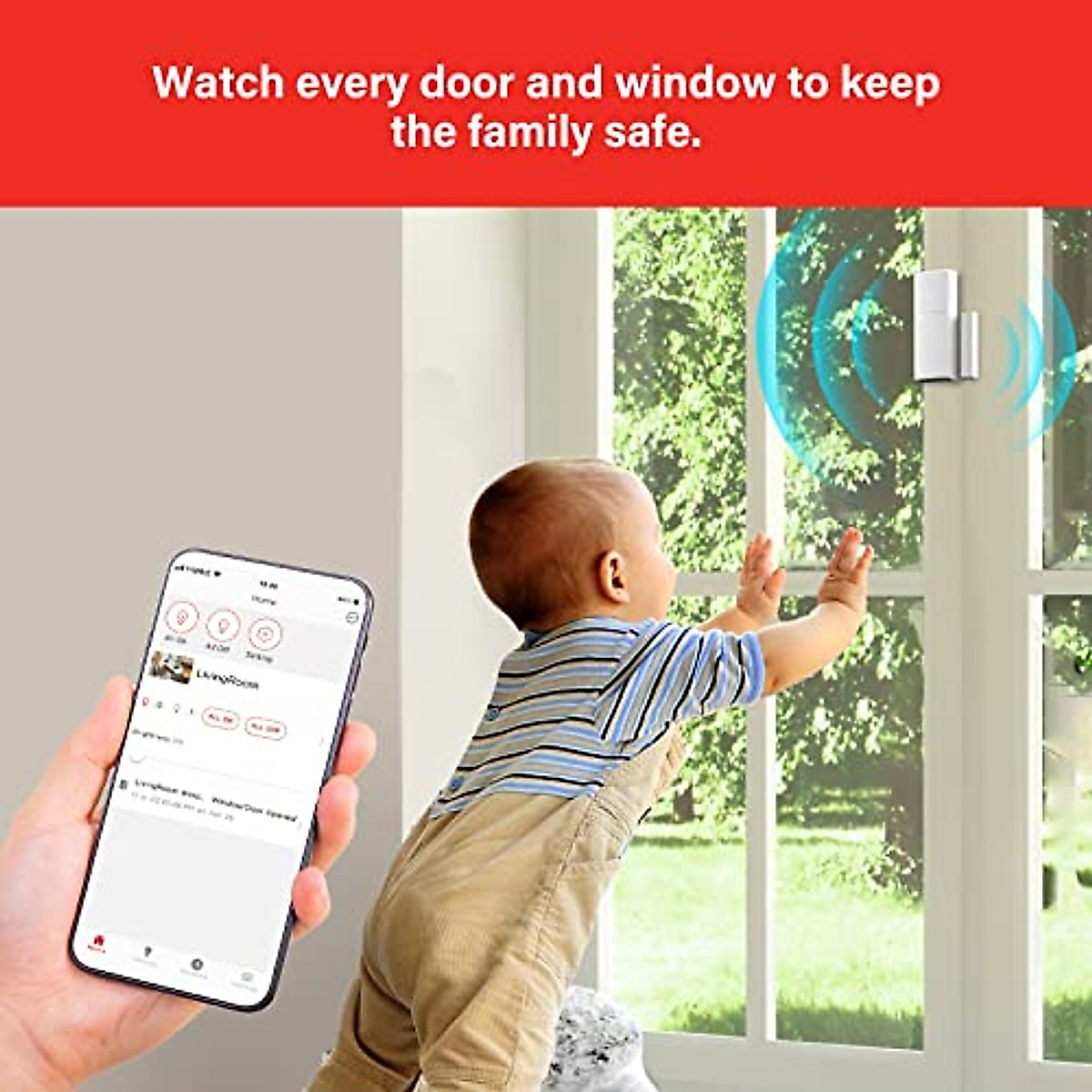 Sengled Zigbee 3.0 Smart Door Sensor G2, Smart Sensor for Window and Door, Hub Required, Compatible with Alexa, Google Assistant, APP Remote Control, 4 Pack（Smartthing Not Support）