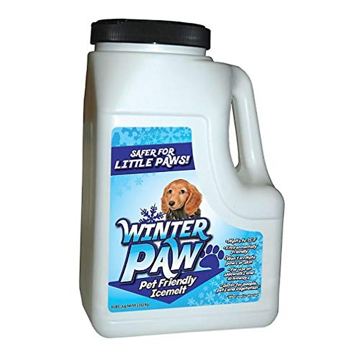 EC Grow Winter Paw Pet Friendly Ice Melt (8 lbs) | Melts to -15 degrees F | Non-toxic and environmentally friendly ice melt