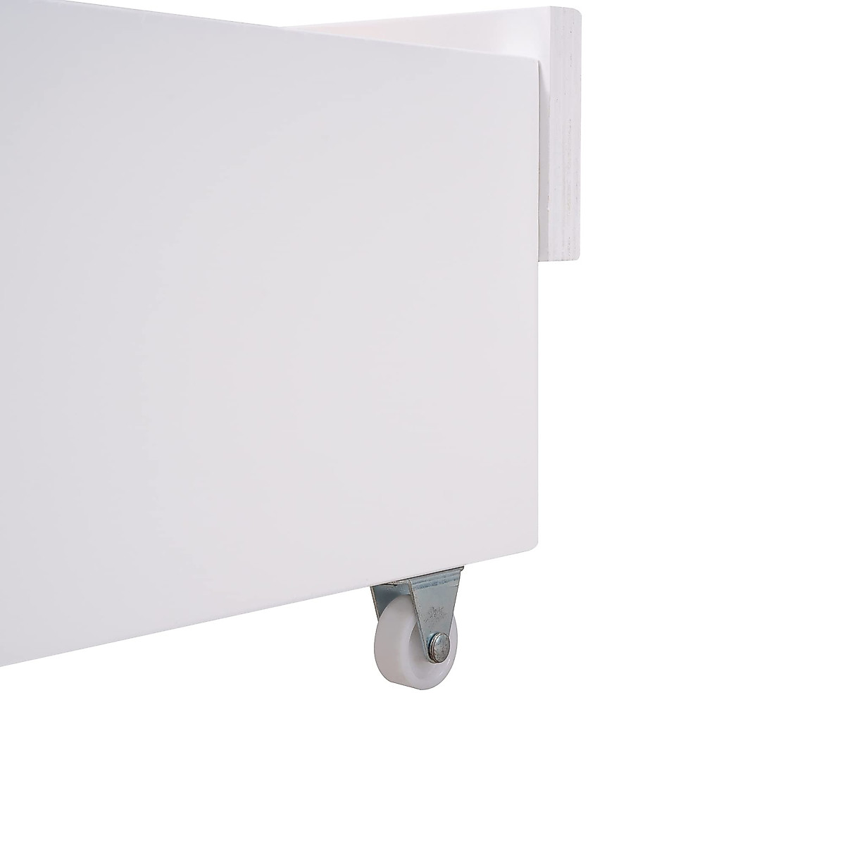 Polibi Wooden Daybed, Twin Size Canopy Daybed with 3 in 1 Drawers (White)