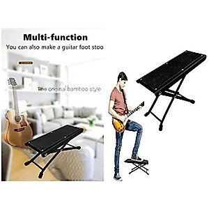FIGO One Pair Folding Squatting Stool | Multi-Function Foldable 7-9" Height Squatting Toilet Step Stool | Multi-Function Toilet Stool Portable Step for Home Bathroom (Black)
