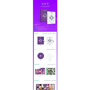 TXT Dream Chapter : Eternity 2nd Mini Album Starboard Version White Color CD+108p PhotoBook+2p Card+1p Sticker+1p Illust+Tracking Sealed