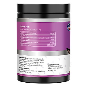 Grass Burn Spot Chews for Dogs Dog Pee Grass Neutralizer 200 Green Grass Dog Chews Urine Lawn Spot Protector Urinary Tract Support Dog Bladder Support Cranberry, Apple Cider Vinegar, DL-Methionine