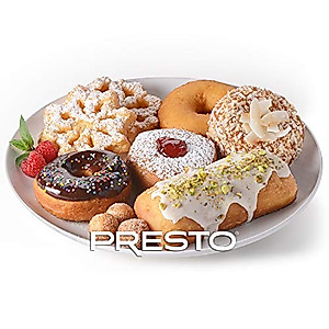 National Presto Presto 06009 10-quart Kitchen Kettle XL steamer Multi-Cooker, Black