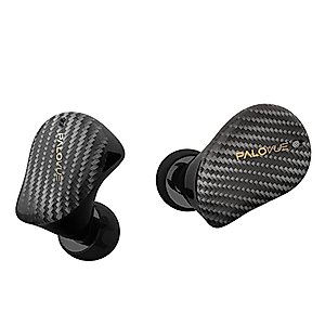 PALOVUE True Wireless Earbuds Earphones, Bluetooth 5.2 Headphones Qualcomm CSR with CVC8.0 and 4 Mic Noise-Cancelling for Stereo Deep Bass Sound, IPX5 Waterproof Touch Control in-Ear Buds, iSound-X