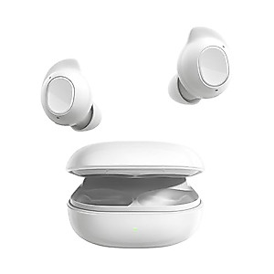 Samsung Galaxy Buds FE True Wireless Bluetooth Earbuds, Comfort and Secure in Ear Fit, Auto Switch Audio, Touch Control, Built-in Voice Assistant, White [US Version, 1Yr Manufacturer Warranty]