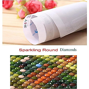 5D Diamond Art Painting Kits by Number for Adults Black Angel Woman Acrylic Diamond Art Painting Full Round Drill Crystal Rhinestone Embroidery Craft Kits 30x40cm