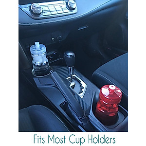 Rolling Sands 24 Ounce BPA-Free Clear/Clear Plastic Water Bottles, Set of 10, Made in USA