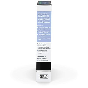 Neutrogena Healthy Skin Glycerin & Green Tea Firming Face Cream Moisturizer & Neck Cream with SPF 15 Sunscreen - Anti Wrinkle Cream, Face Moisturizer for Dry Skin & Neck, 2.5 fl. oz