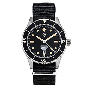 QM NH35 Dive Automatic Mechanical Men's Watch Fifty Search Diving Retro Luminous Saphire Glass Cramic Bezel 8020NH