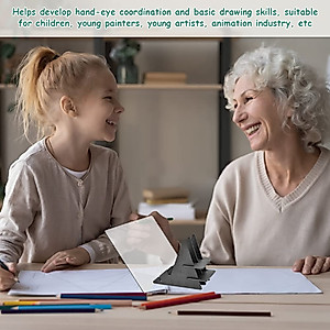 DIY Drawing Tracing Pad, Acrylic Comic Reflection Drawing Optical Drawing Board, Mobile Phone Tablet Computer Projection Copying Station, Kids, Students, Sketching