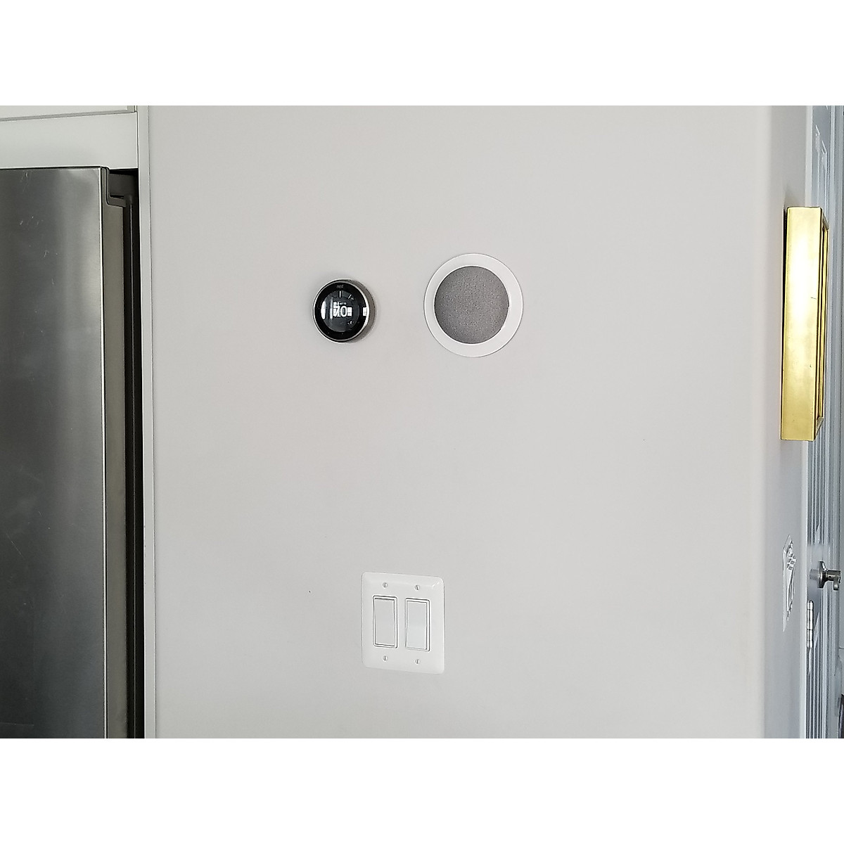 Mount Genie Simple Built-in Wall Mount for Google Nest Mini (2nd Gen) | Award Winning Design | Improves Sound and Appearance | Designed in USA (1-Pack)