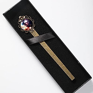 Metal Bookmark Teacher Appreciation Gifts Birthday Gifts Christmas Gifts for Women, Nebul Galaxy Space