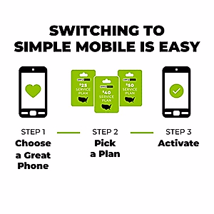 Simple Mobile Motorola Moto g Pure, 32GB, Blue - Prepaid Smartphone (Locked)